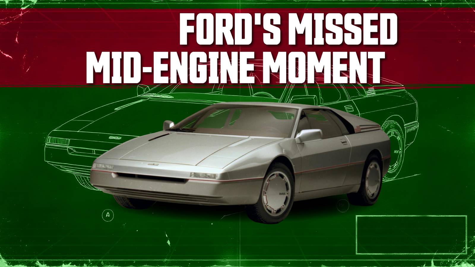The Ford Maya Was A Series Of Wedge-Shaped Concepts From Italdesign