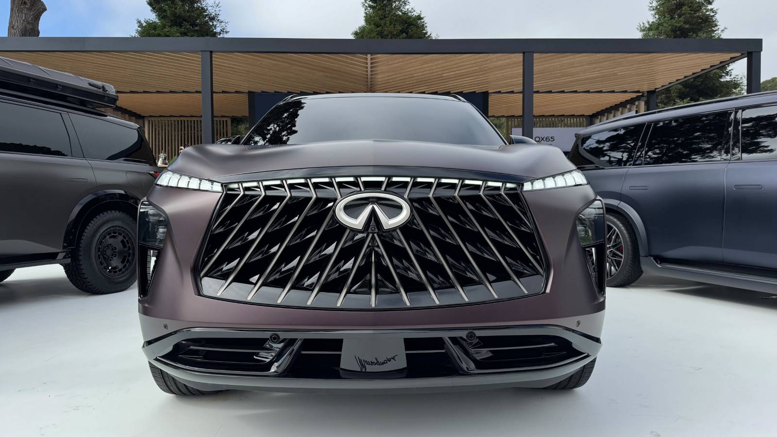 Infiniti Debuts The QX65 Monograph SUV Coupe At Monterey Car Week