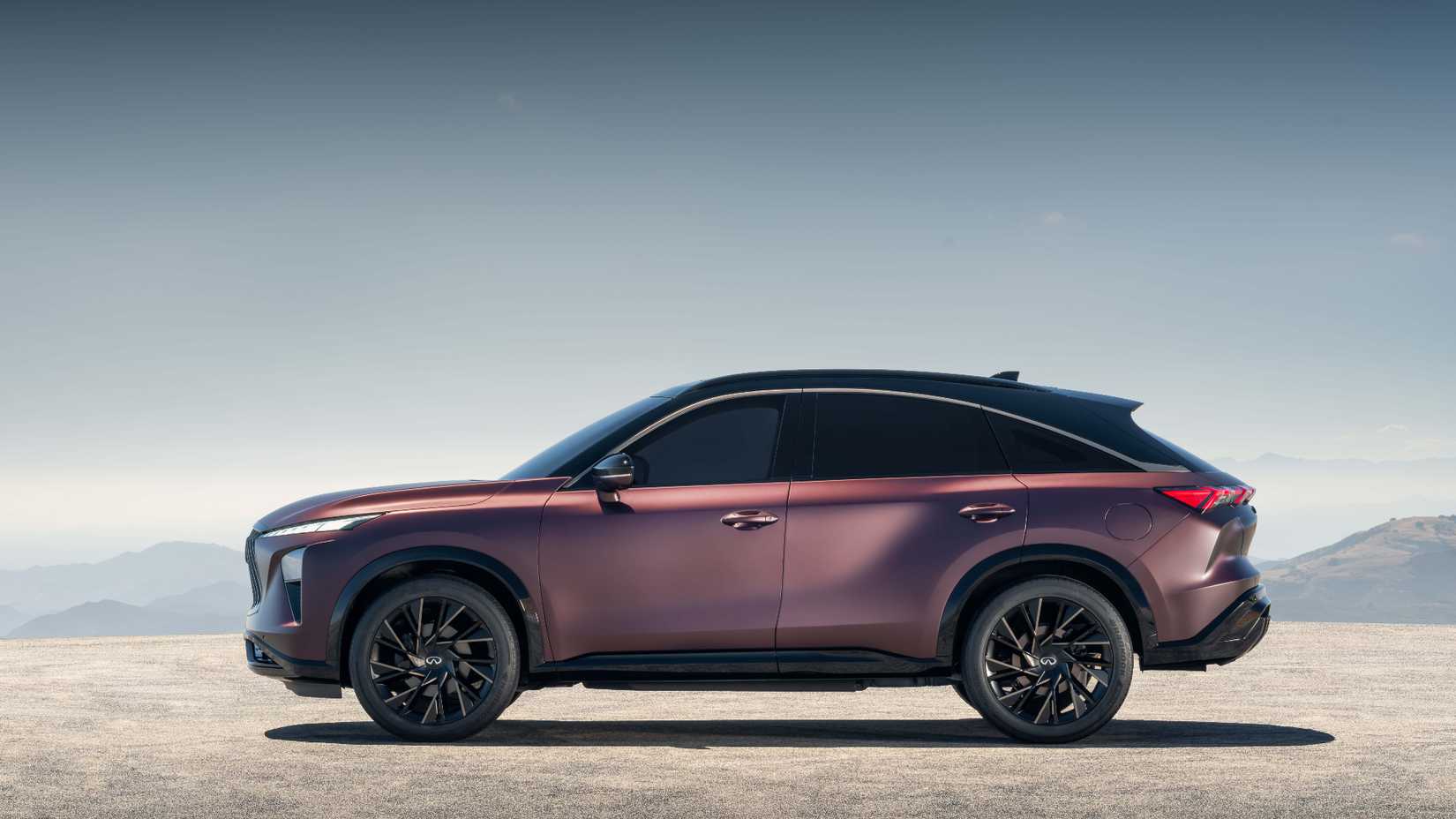 Infiniti Debuts The QX65 Monograph SUV Coupe At Monterey Car Week