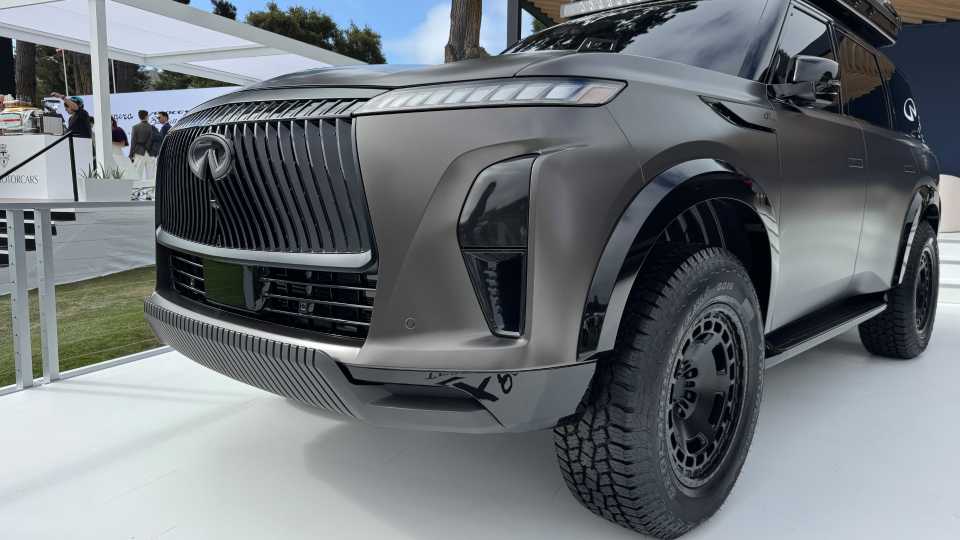 Infiniti ShowsTwo QX80 Concepts At Monterey: One For The Track And One ...