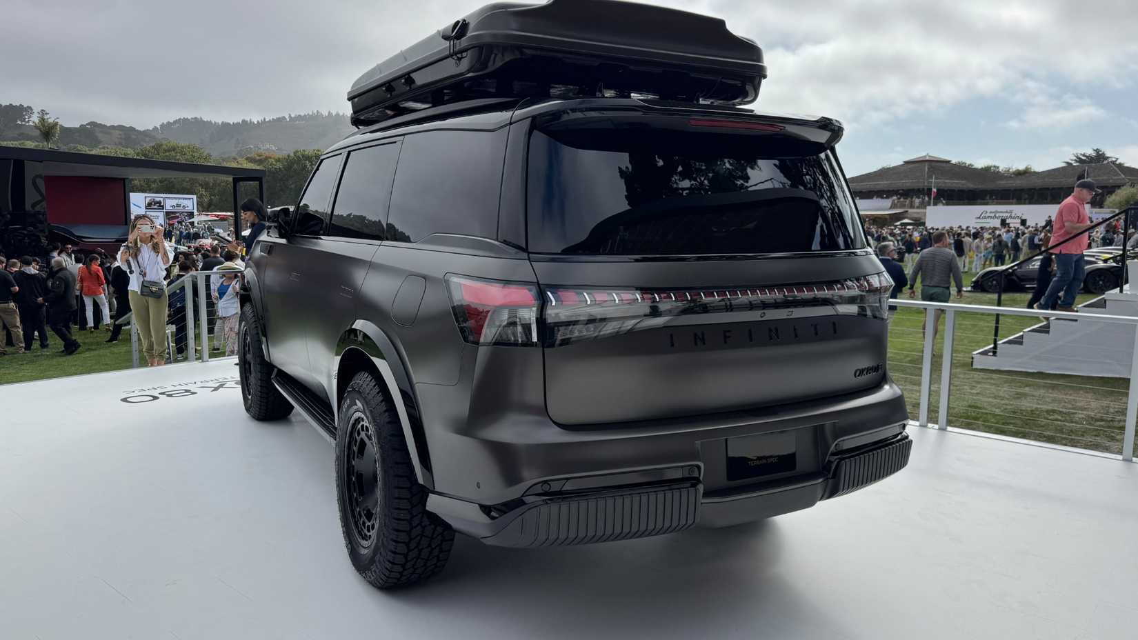 Infiniti ShowsTwo QX80 Concepts At Monterey: One For The Track And One ...