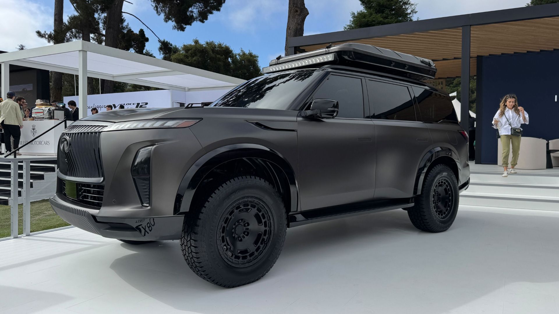 Infiniti ShowsTwo QX80 Concepts At Monterey: One For The Track And One ...