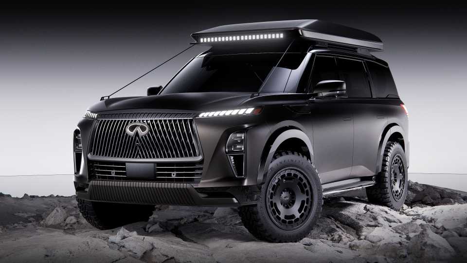 Infiniti ShowsTwo QX80 Concepts At Monterey: One For The Track And One ...