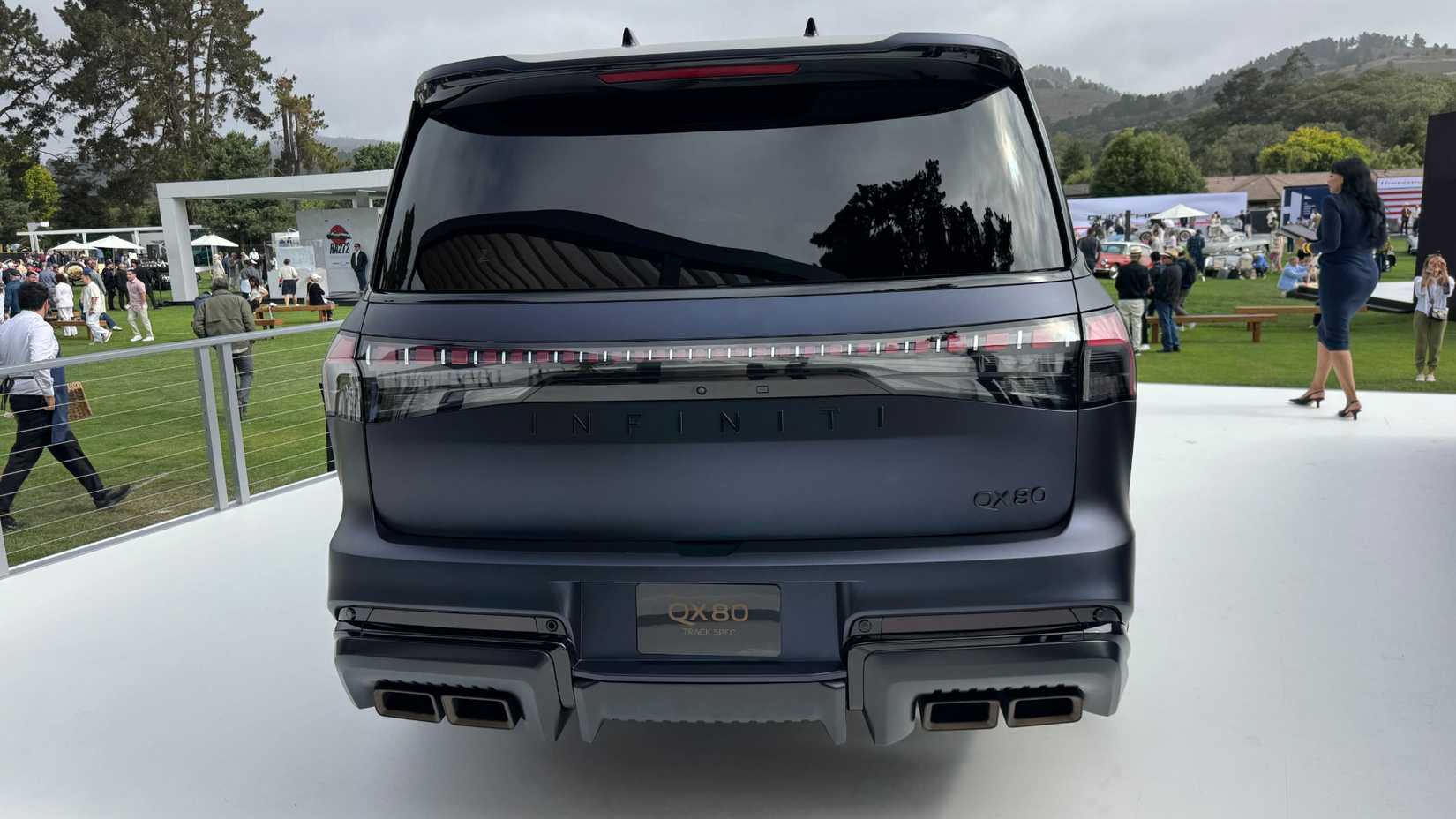 Infiniti ShowsTwo QX80 Concepts At Monterey: One For The Track And One ...