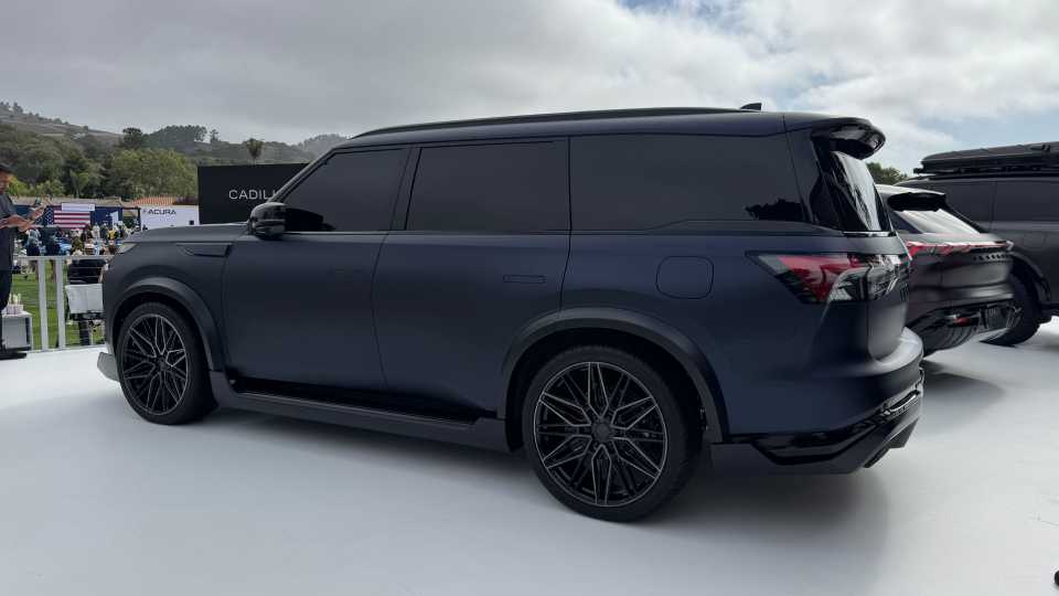 Infiniti ShowsTwo QX80 Concepts At Monterey: One For The Track And One ...