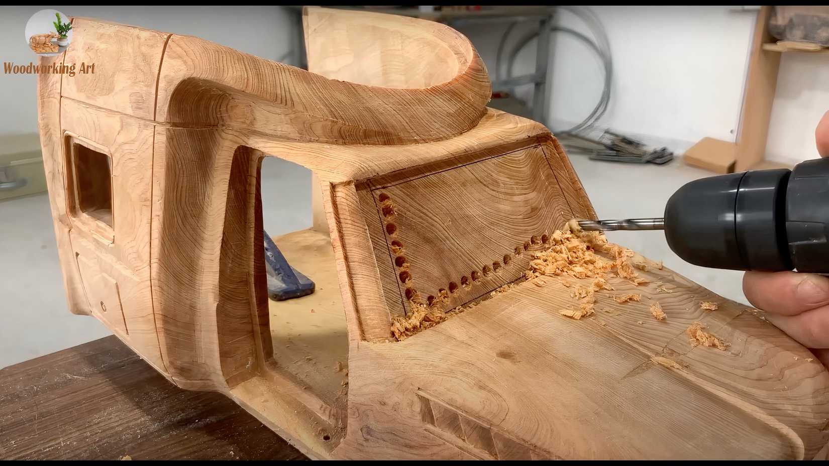 Watch This Expert Woodworker Create An Incredible Model Truck By Hand