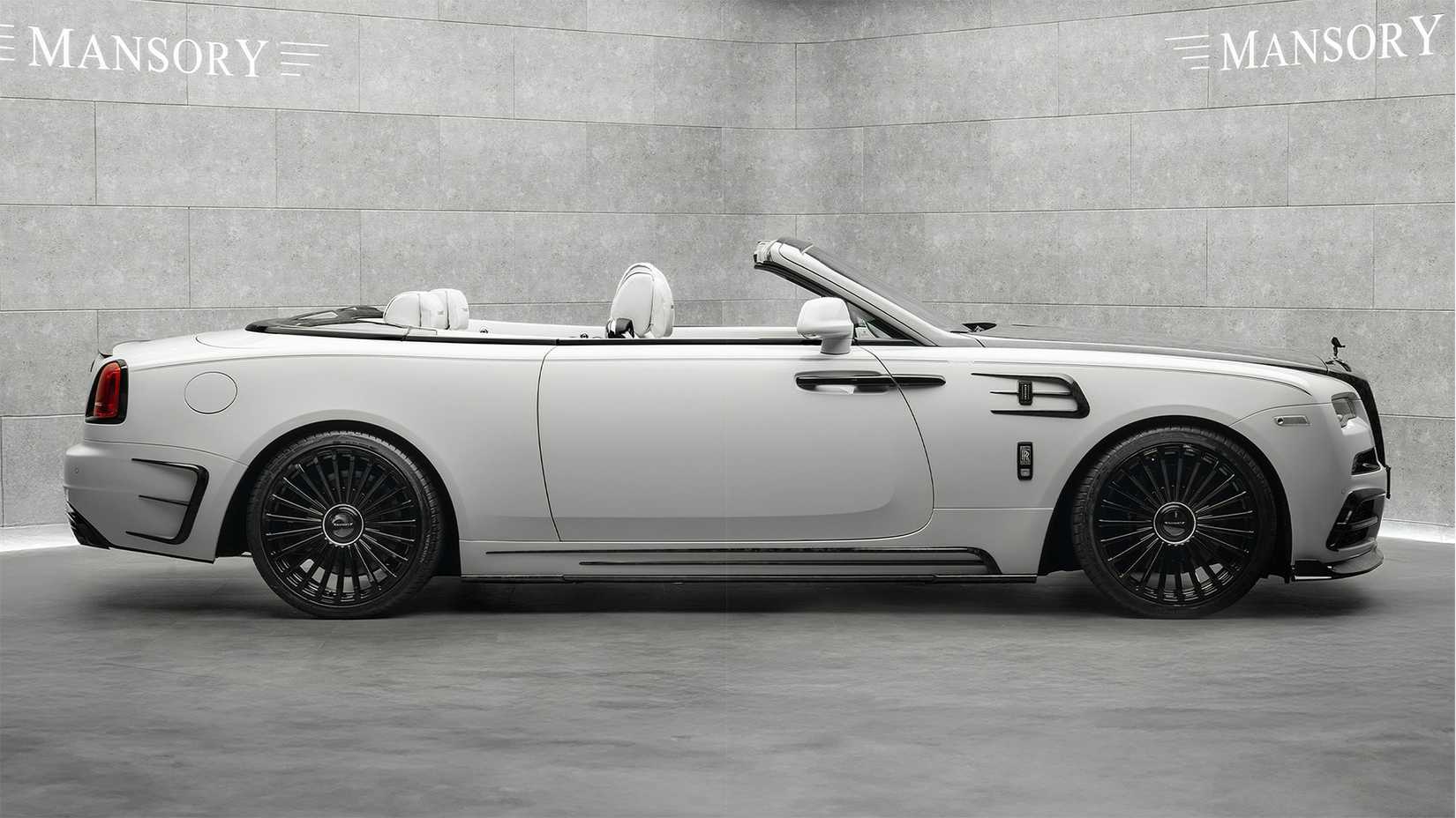 Mansory Modifes Rolls-Royce Dawn With Questionable Carbon Fiber Add-Ons