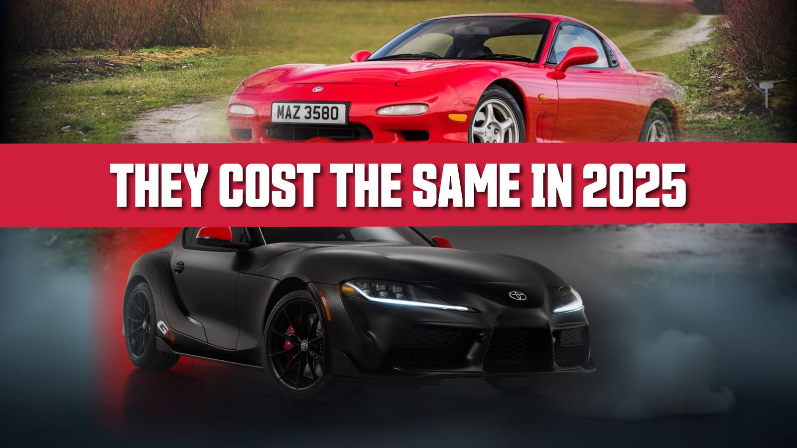 FD Mazda RX-7 vs. MkV Toyota GR Supra: Analog Icon Meets Digital Rival