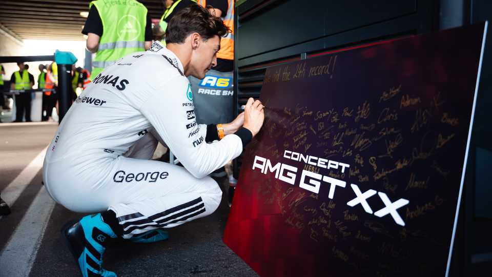 Mercedes-AMG Concept GT XX Sets New 24-Hour EV Distance Record Of 3,404 ...