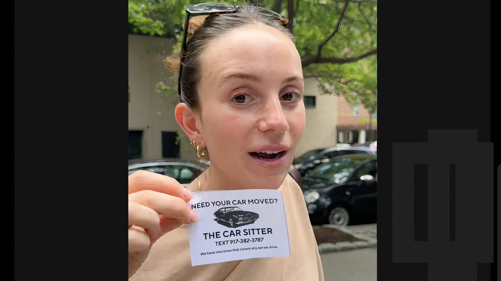 TikToker Goes Viral For Car-Sitting Strangers' Cars In New York