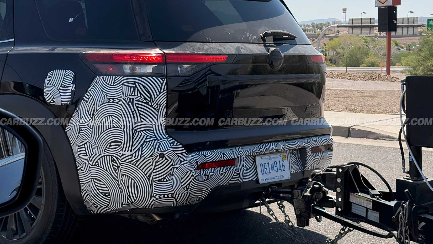 2026 Nissan Pathfinder Facelift Spied On American Roads
