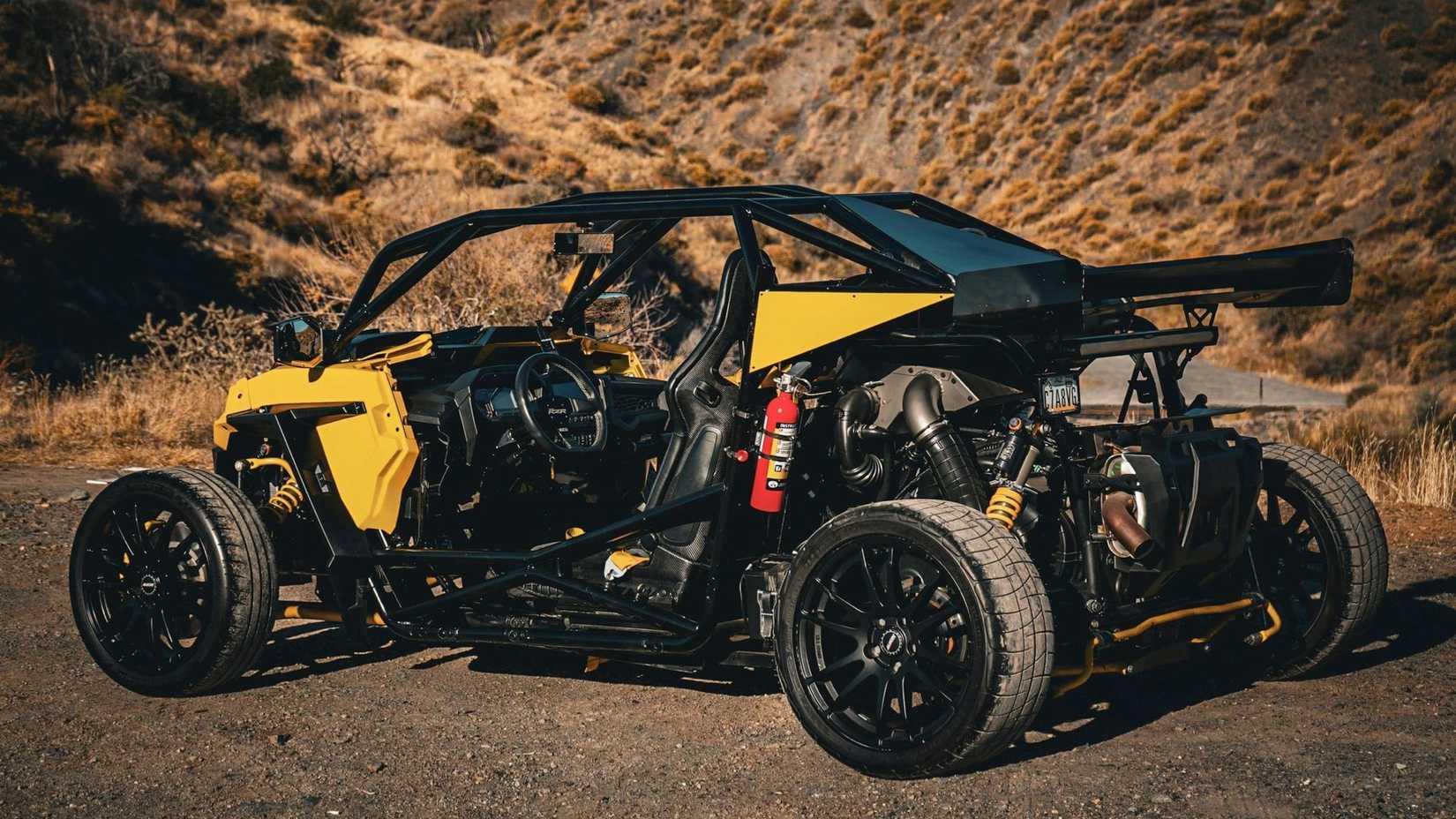 This Road-Going Polaris RZR With Porsche DNA Just Sold For $45,000