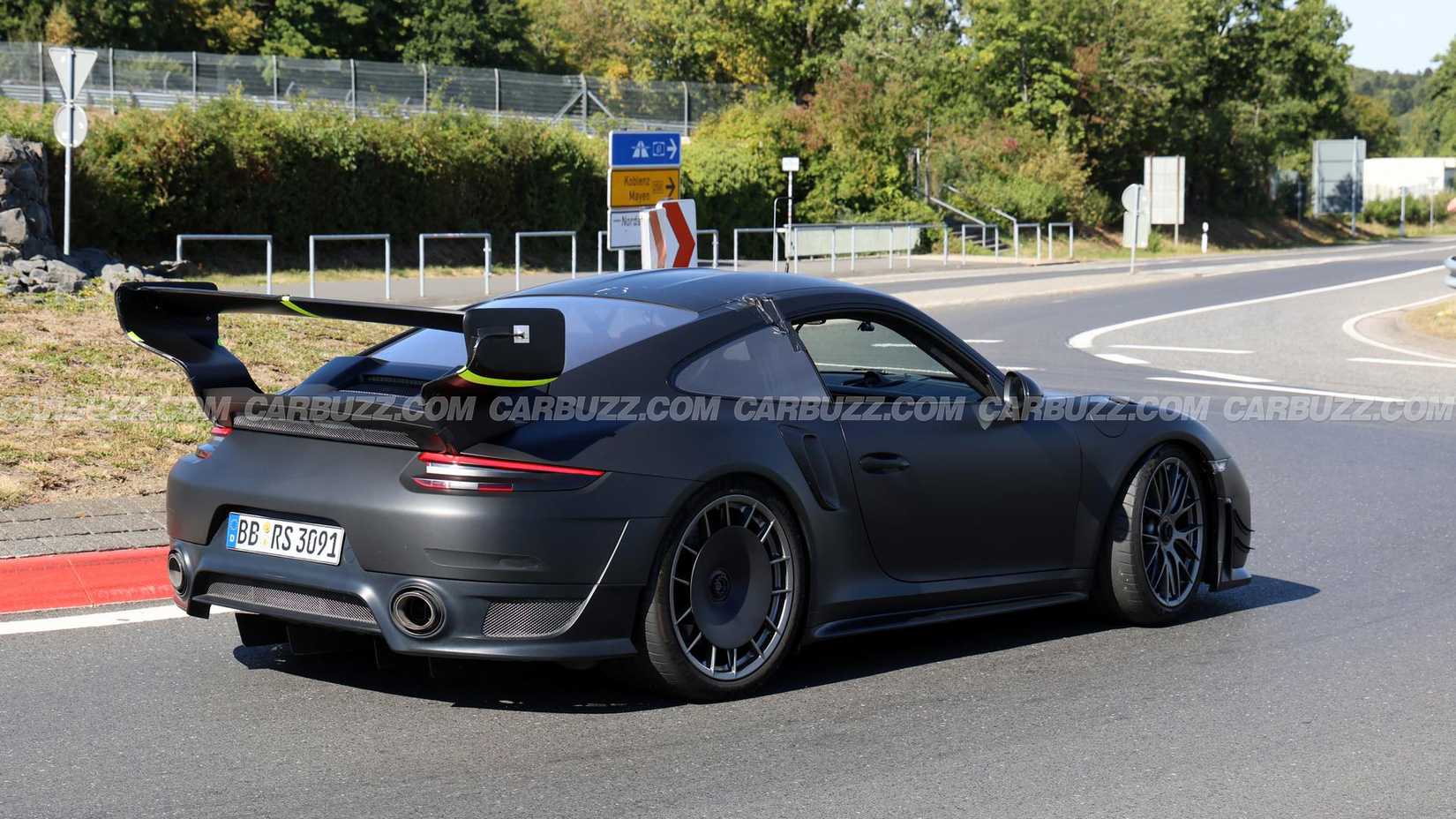 Slant-Nosed Porsche 911 Prototype Caught On Video On The Nurburgring