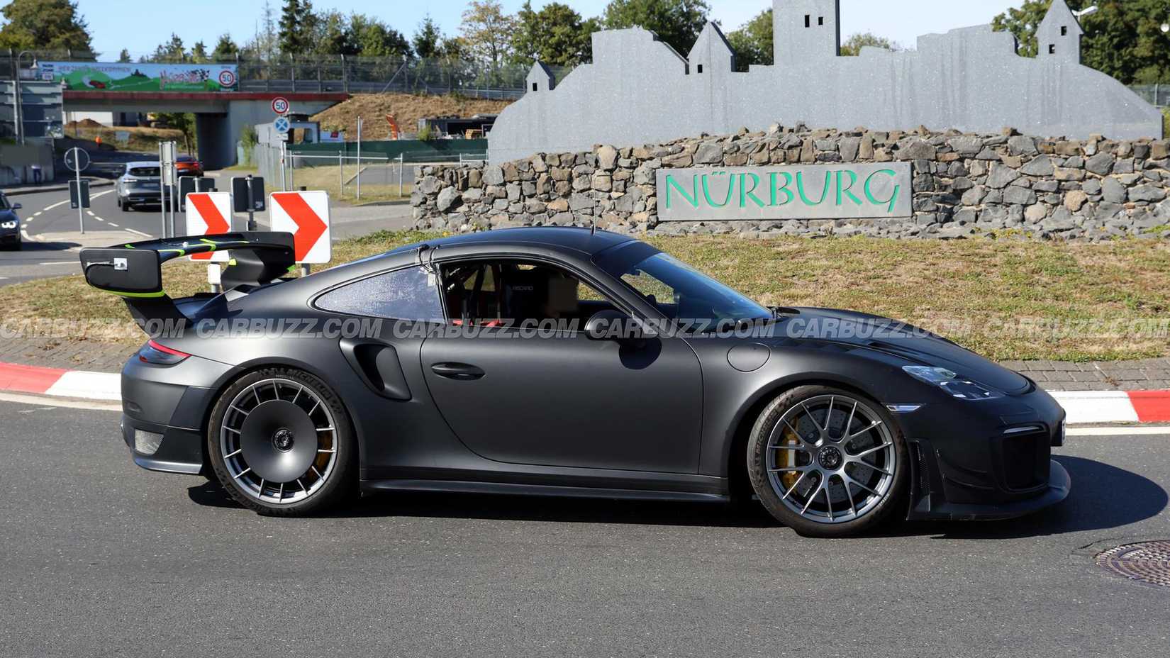 Porsche 911 Slantnose Prototype Spied Near The Nurburgring