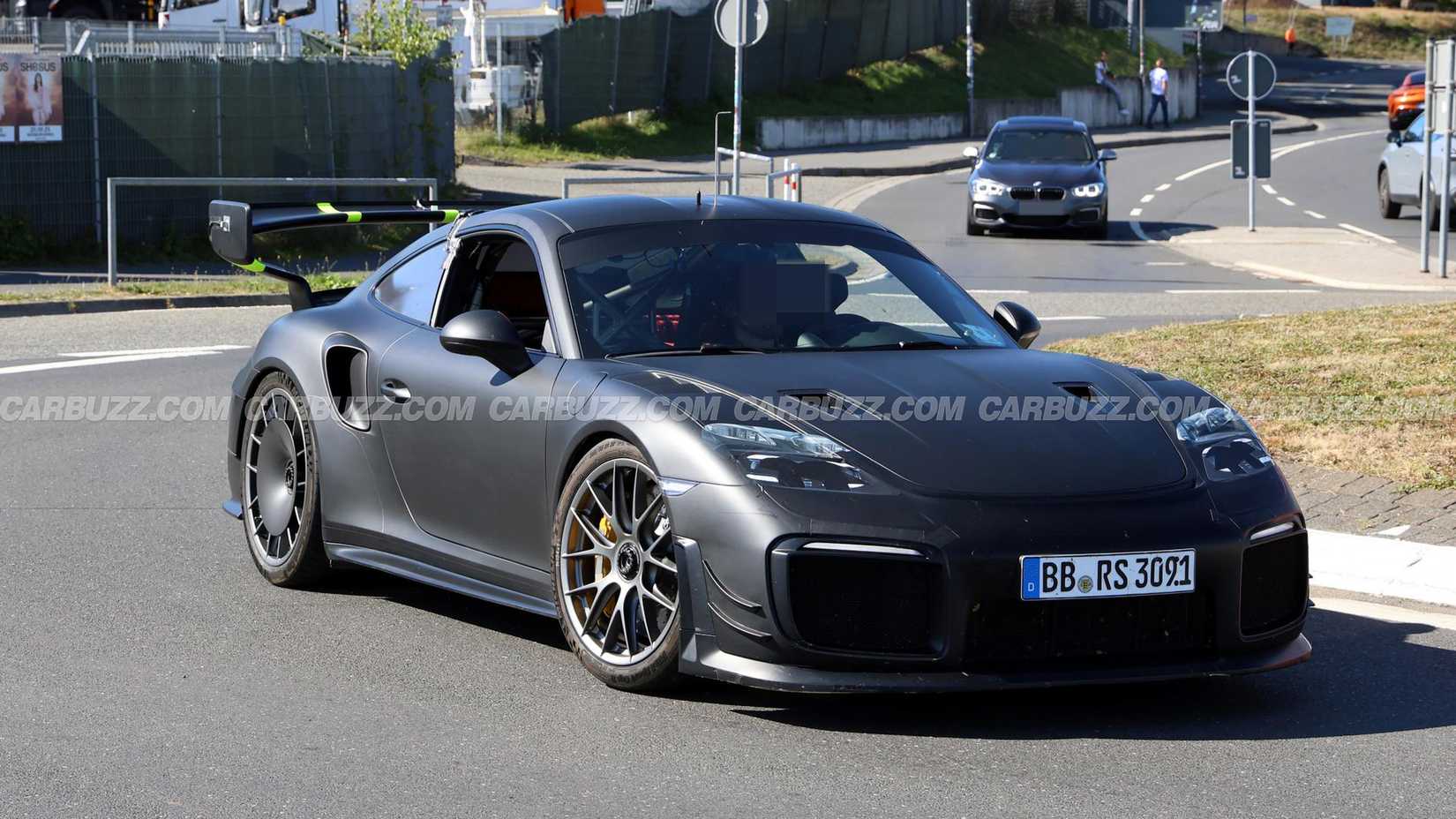 Porsche 911 Slantnose Prototype Spied Near The Nurburgring
