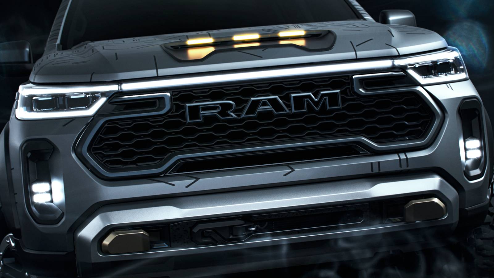 Ram Dakota Nightfall Concept Previews Ram's New Midsize Pickup Truck