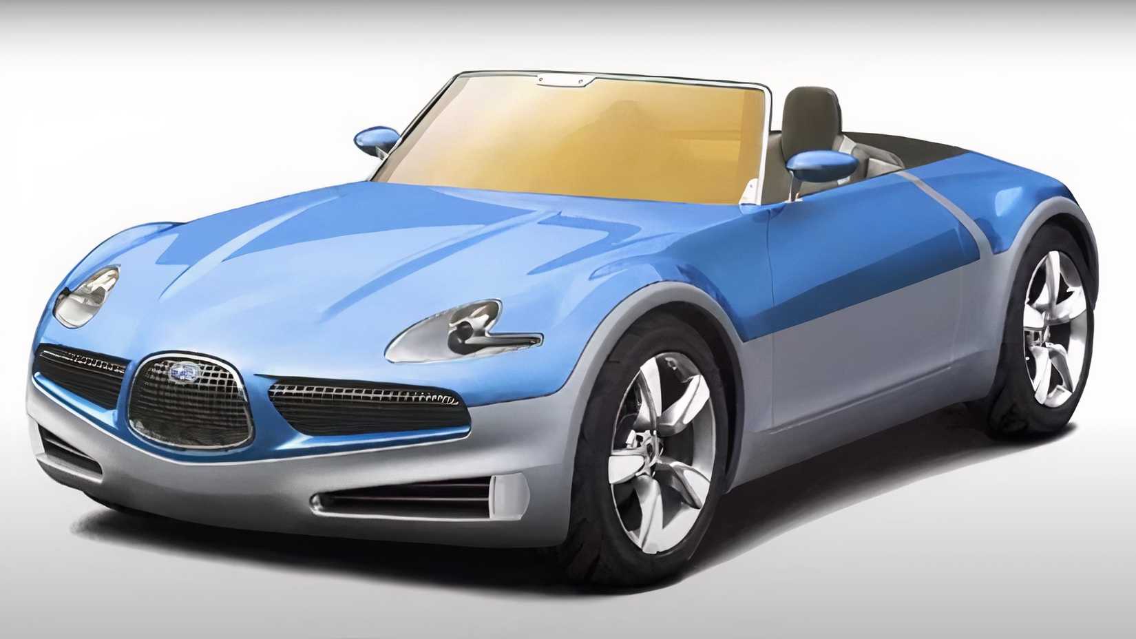 The Subaru B9 Scrambler Concept Was A Stylish Roadster With A Hybrid Engine