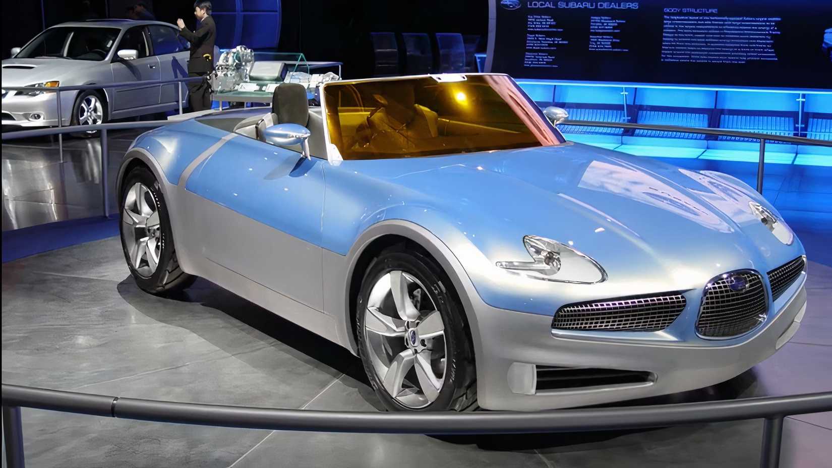 The Subaru B9 Scrambler Concept Was A Stylish Roadster With A Hybrid Engine
