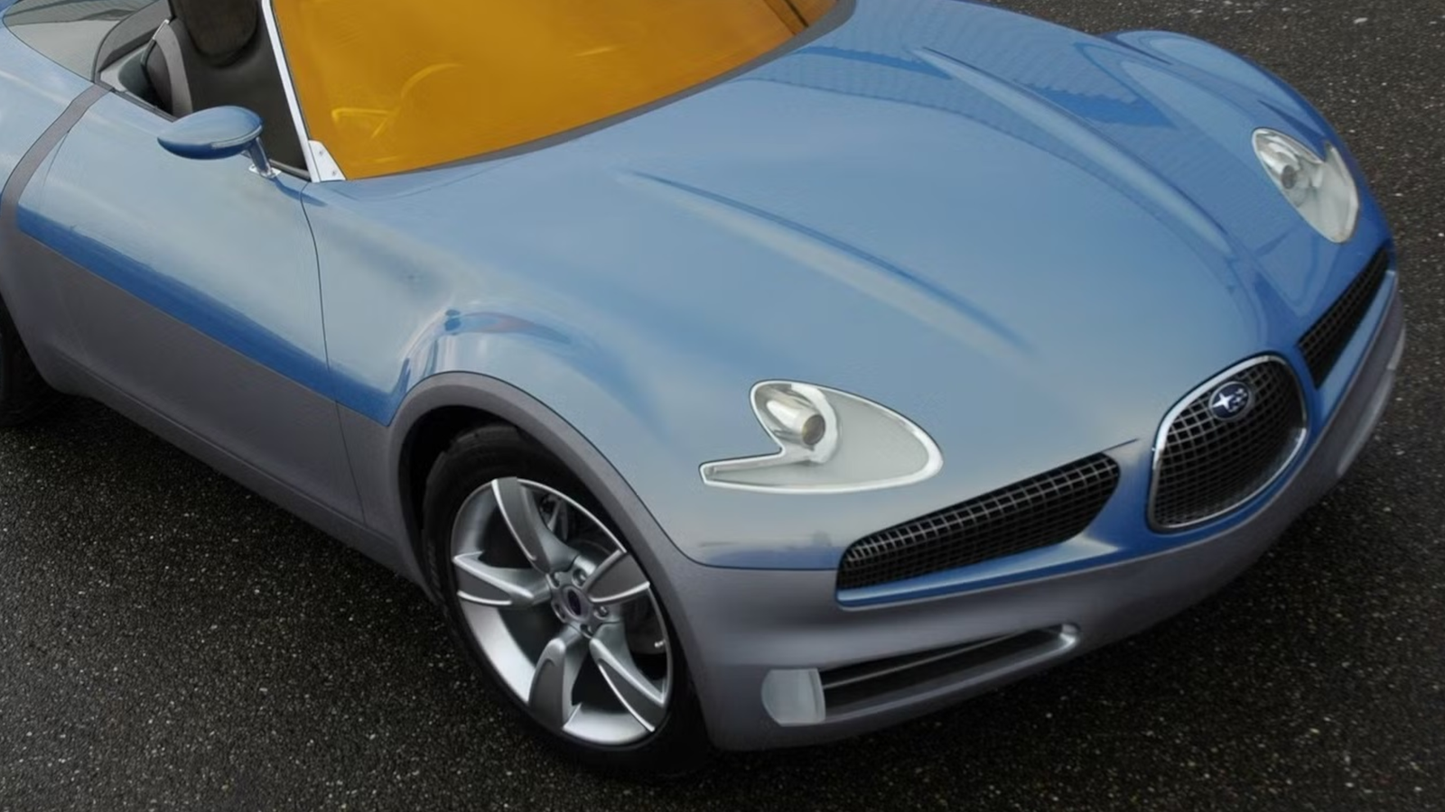 The Subaru B9 Scrambler Concept Was A Stylish Roadster With A Hybrid Engine