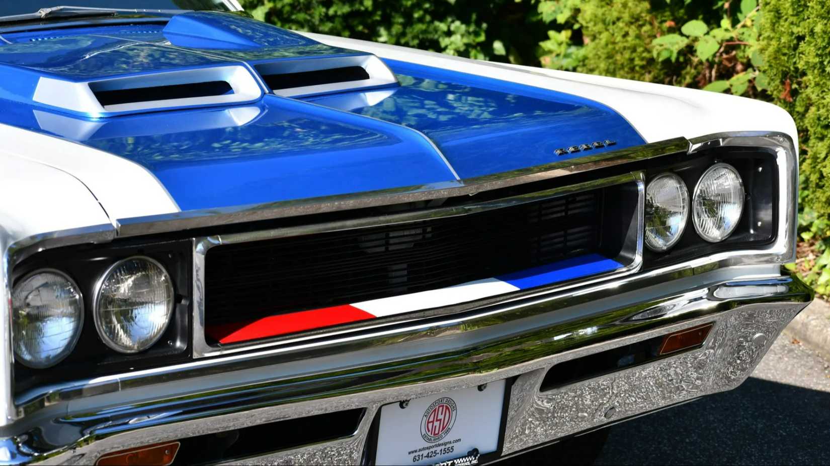 The AMC Rebel Is A Rare Muscle Car With A Patriotic-Looking Body.