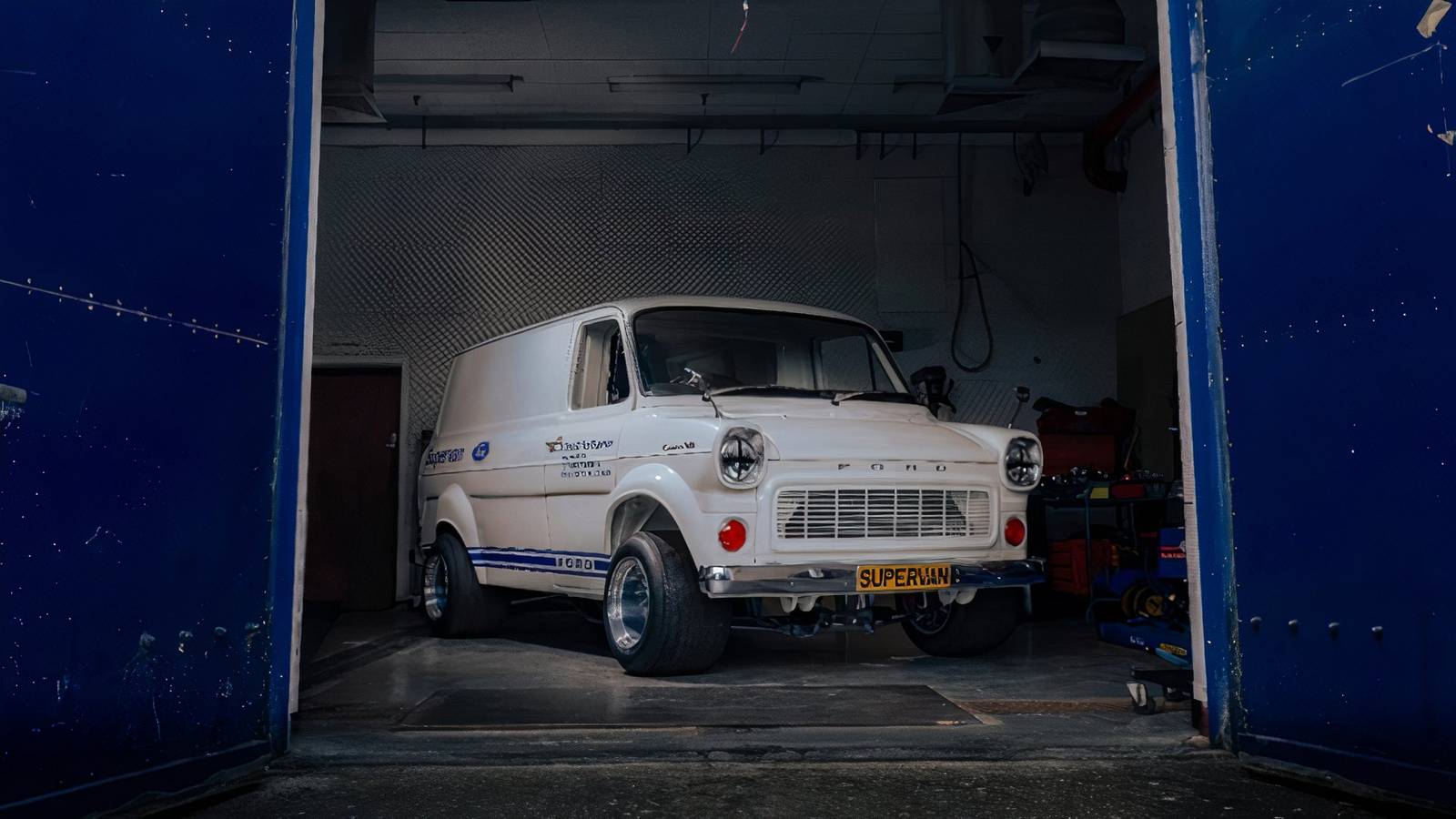 Ford's First Supervan Was Powered By A Small Block V8
