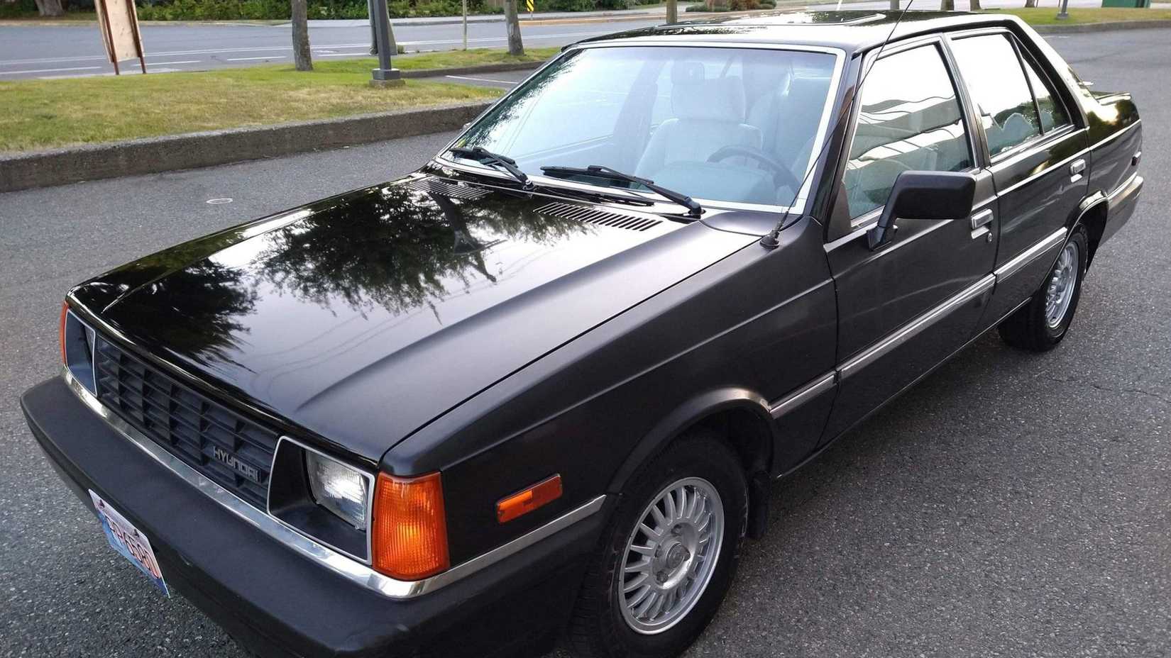 The Rare Hyundai Sedan That Used A Ford Chassis And A Mitsubishi Engine