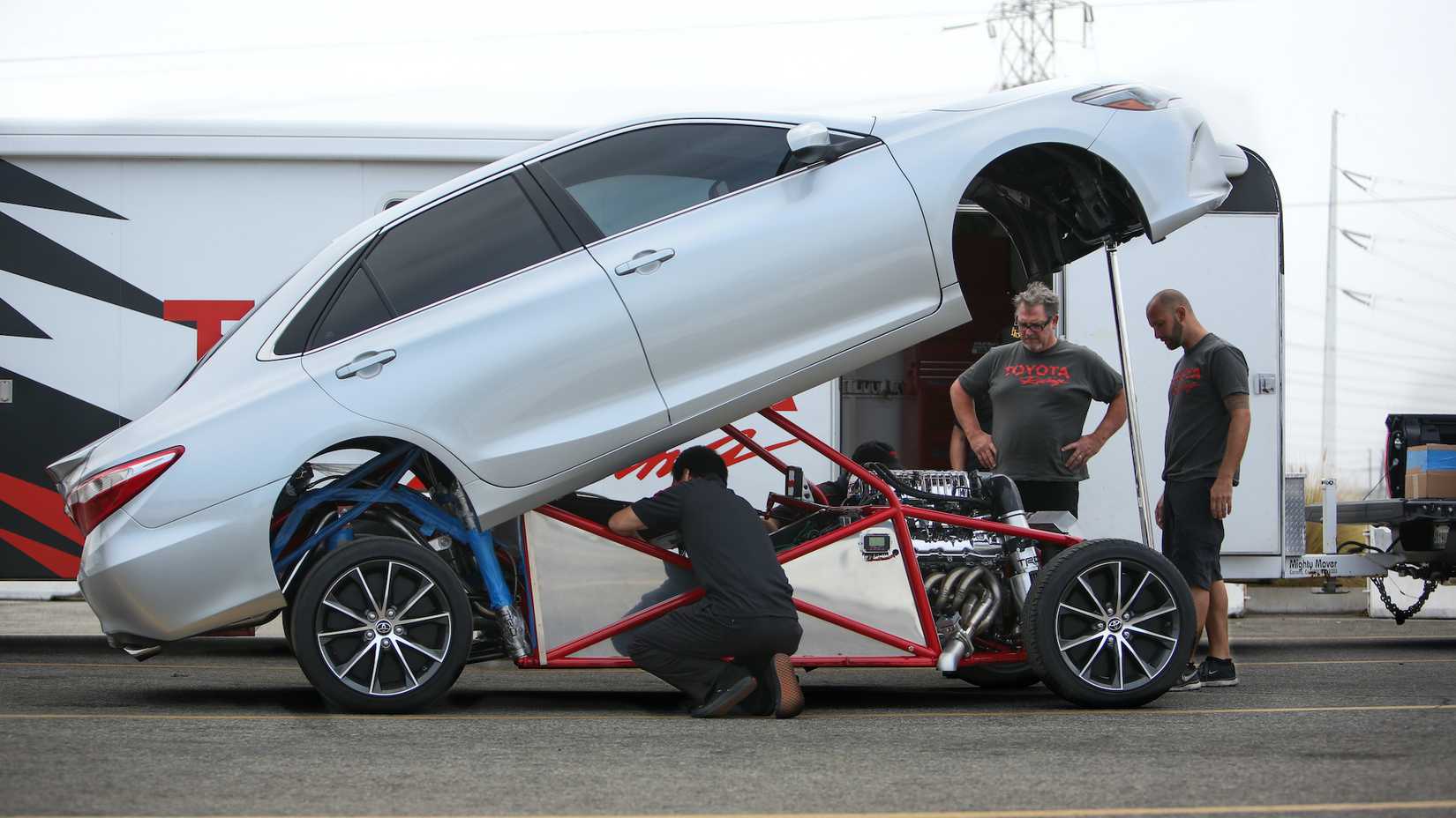 Toyota Once Built A Camry With An 850-HP Land Cruiser Engine