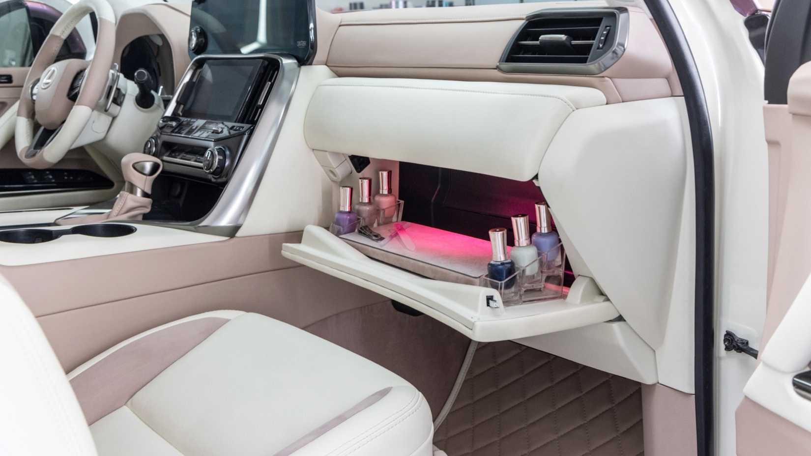 Lexus LX Glam Concept Turns The Big SUV Into A Mobile Beauty Salon
