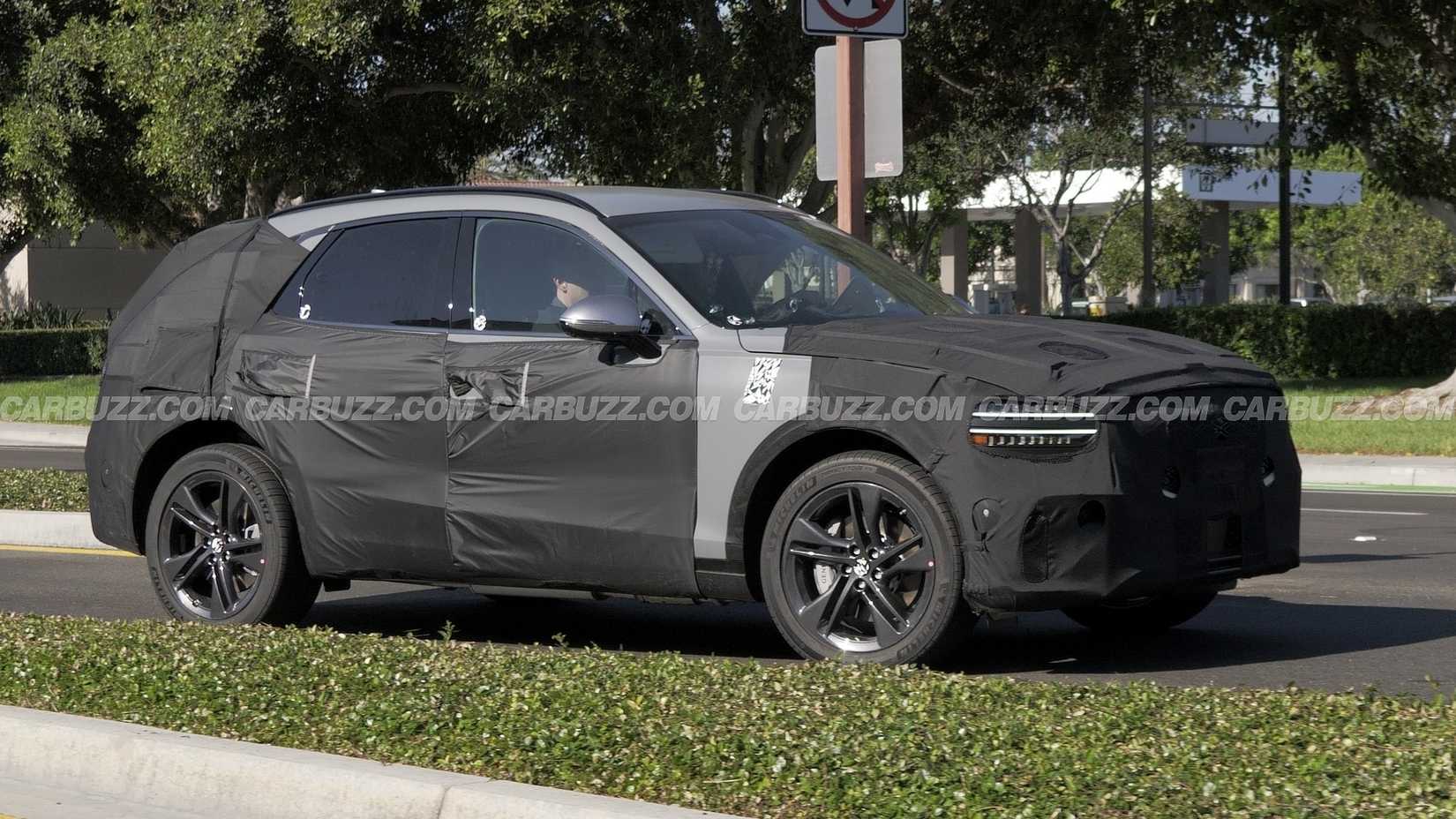 Genesis GV70 Hybrid Spotted For The First Time