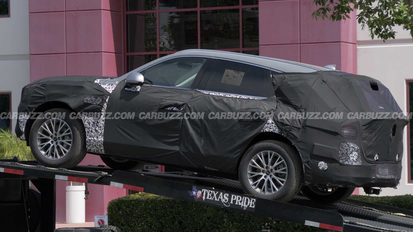 Genesis GV80 Hybrid Prototype Spied Testing In The US