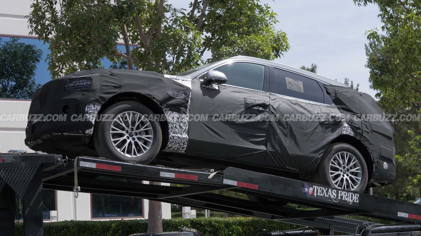 Genesis GV80 Hybrid Prototype Spied Testing In The US