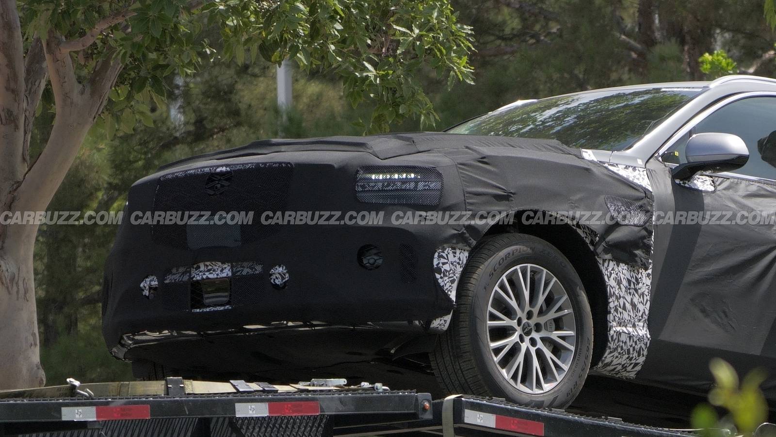 Genesis GV80 Hybrid Prototype Spied Testing In The US