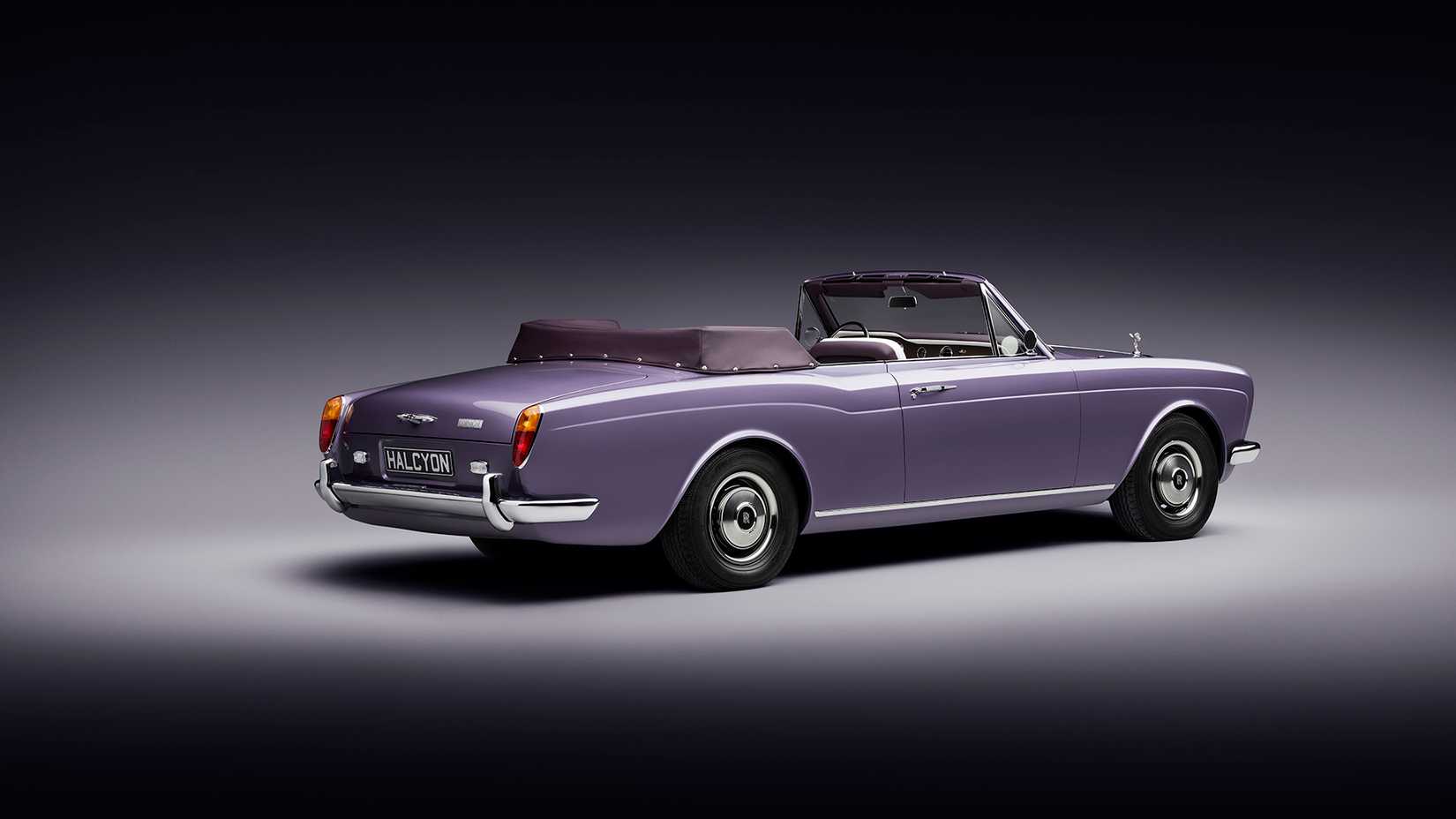 Halcyon's New Project Is A Beautiful Rolls-Royce Corniche Electric Restomod