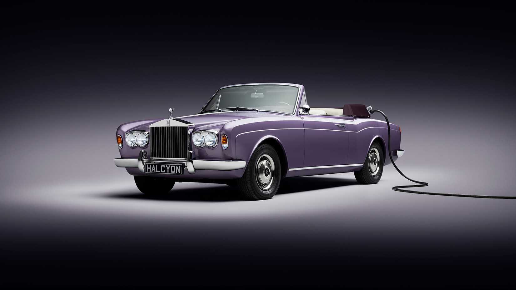 Halcyon's New Project Is A Beautiful Rolls-Royce Corniche Electric Restomod