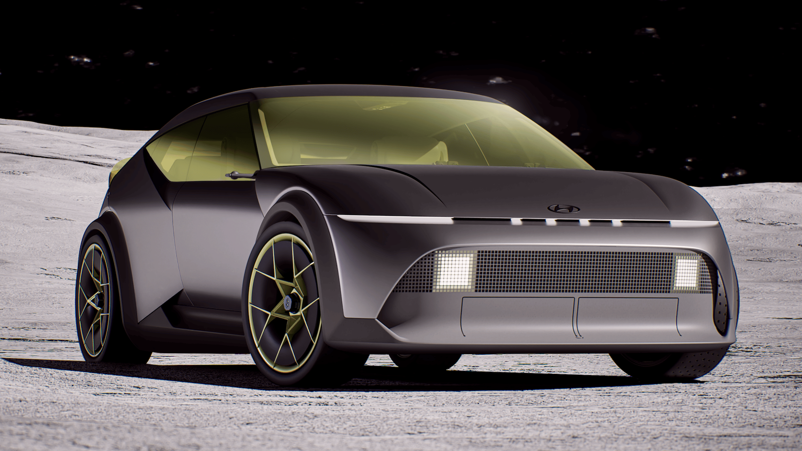 Hyundai Concept Three Debuts With Out-Of-This-World Styling