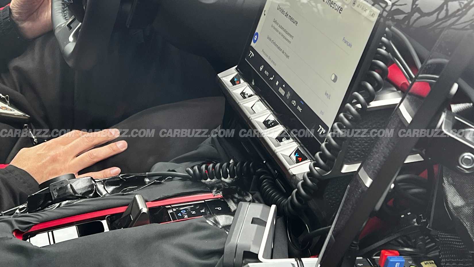 New Lexus LFR Interior Spy Photos Reveal Infotainment, Center Console