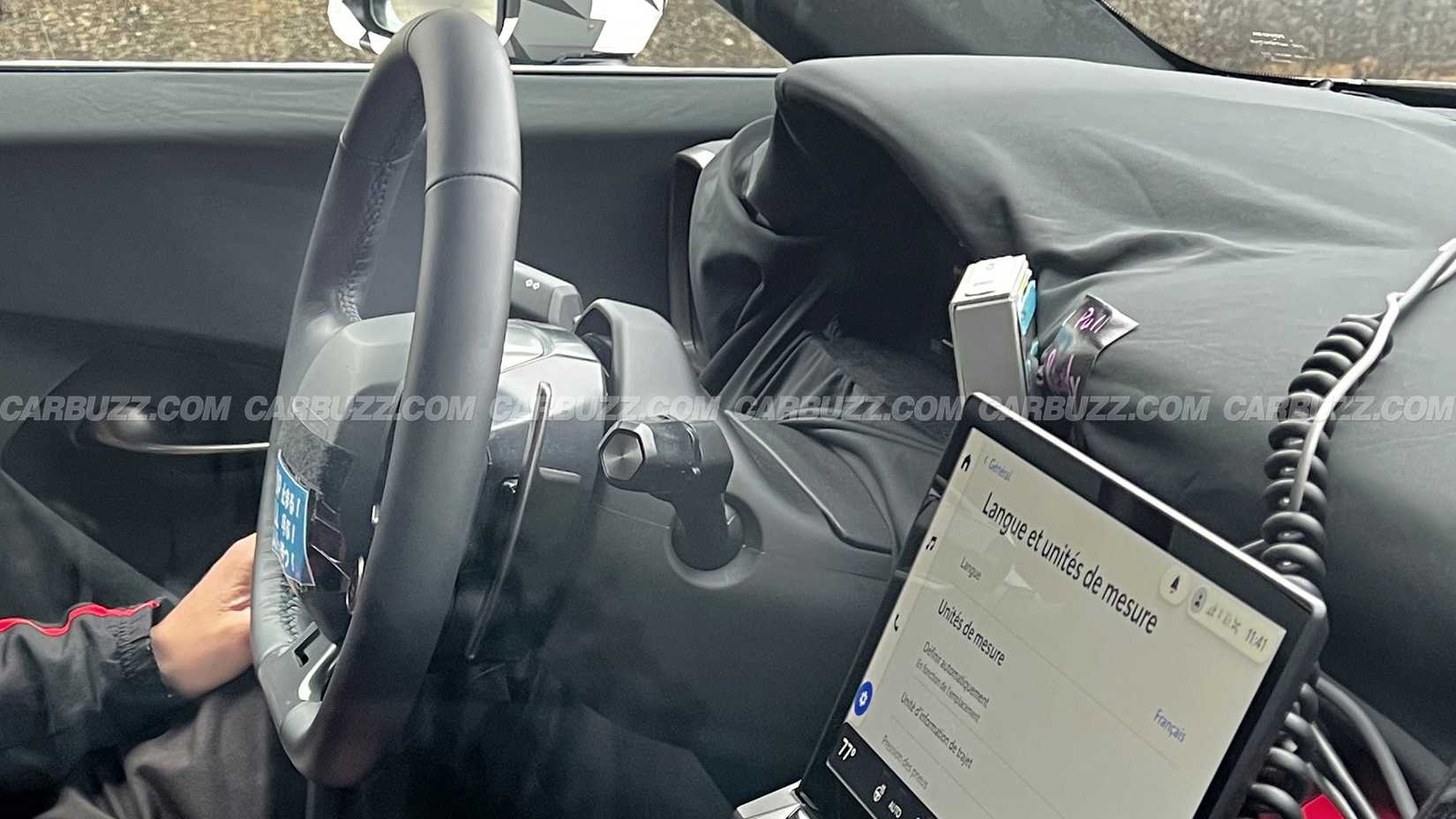 New Lexus LFR Interior Spy Photos Reveal Infotainment, Center Console