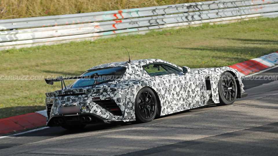 Lexus Spied Testing Three LFR Variations At The Nurburgring