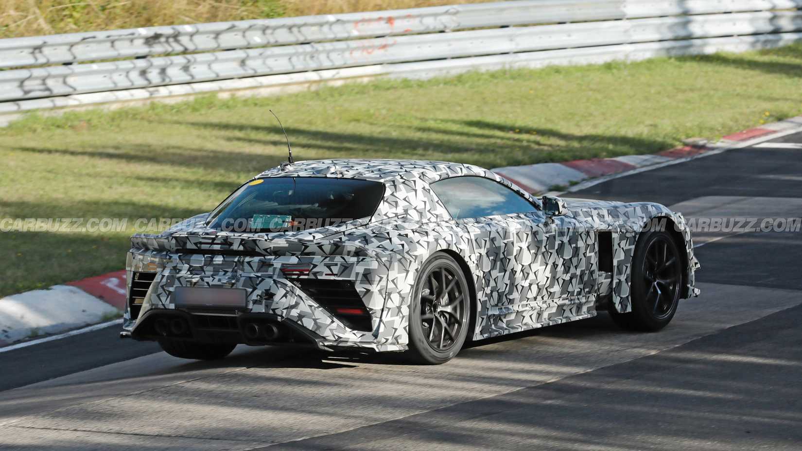Lexus Spied Testing Three LFR Variations At The Nurburgring