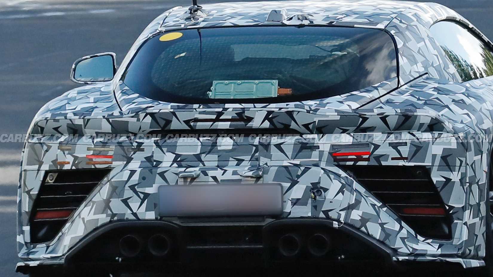 Lexus Spied Testing Three LFR Variations At The Nurburgring