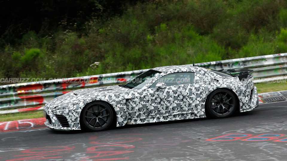 Lexus Spied Testing Three LFR Variations At The Nurburgring