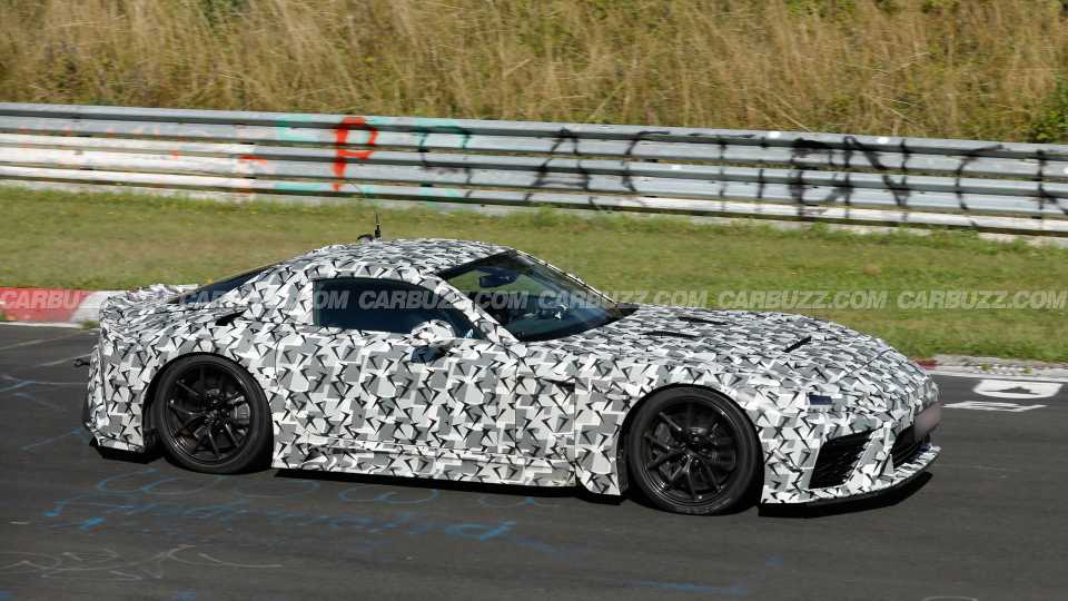 Lexus Spied Testing Three LFR Variations At The Nurburgring