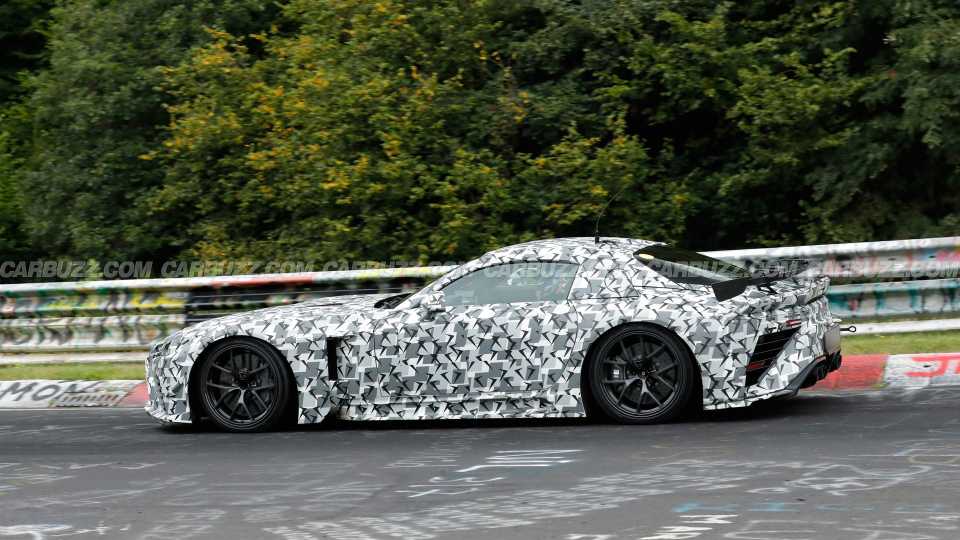 Lexus Spied Testing Three LFR Variations At The Nurburgring