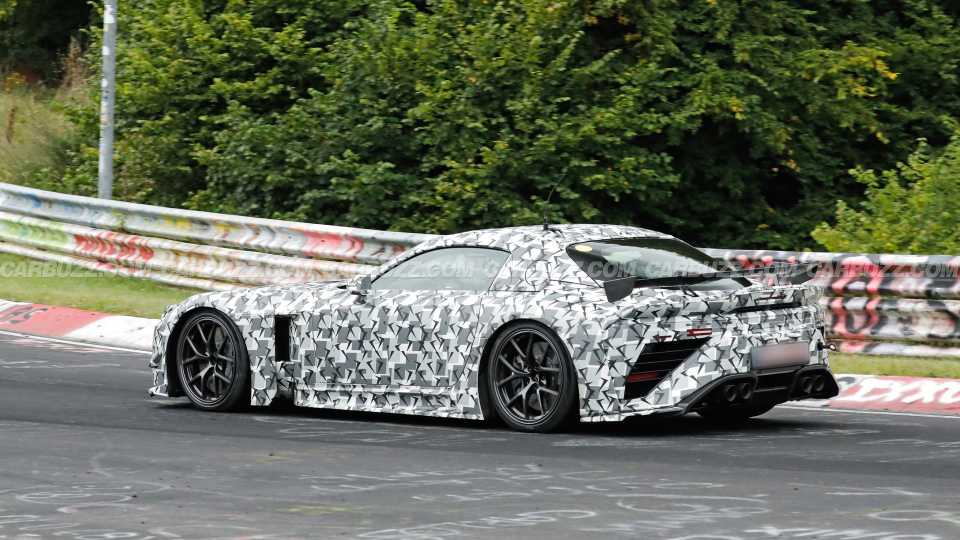 Lexus Spied Testing Three LFR Variations At The Nurburgring
