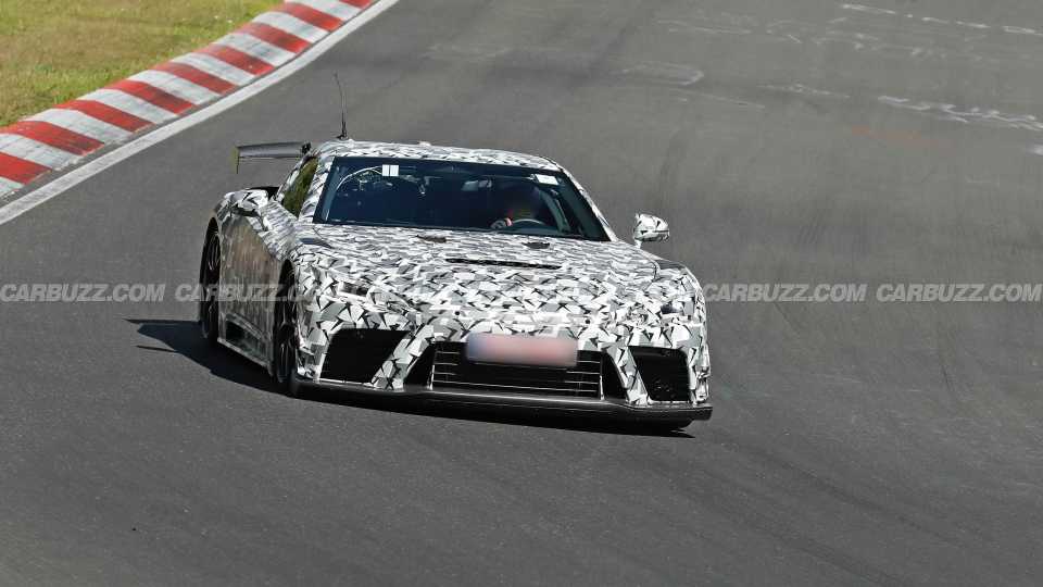 Lexus Spied Testing Three LFR Variations At The Nurburgring