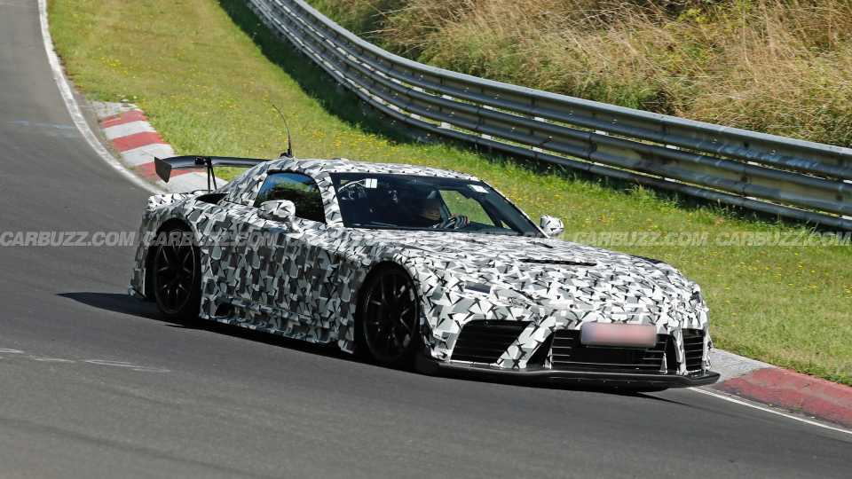Lexus Spied Testing Three LFR Variations At The Nurburgring