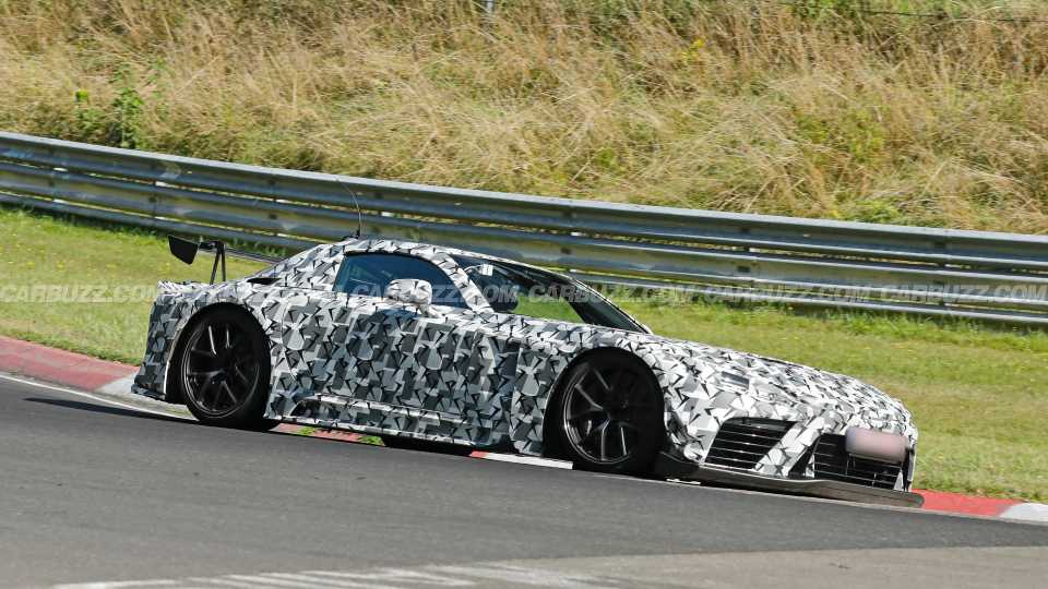 Lexus Spied Testing Three LFR Variations At The Nurburgring