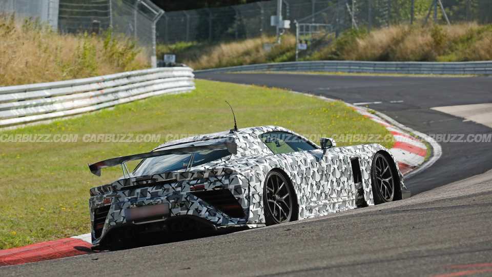 Lexus Spied Testing Three LFR Variations At The Nurburgring