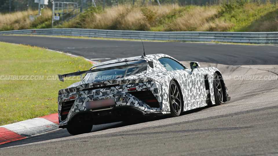 Lexus Spied Testing Three LFR Variations At The Nurburgring