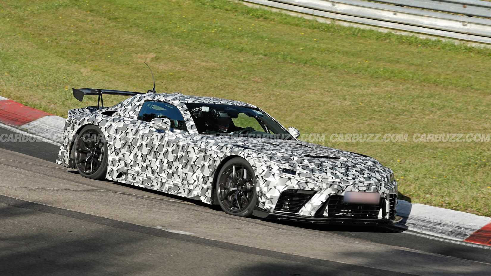 Lexus Spied Testing Three LFR Variations At The Nurburgring